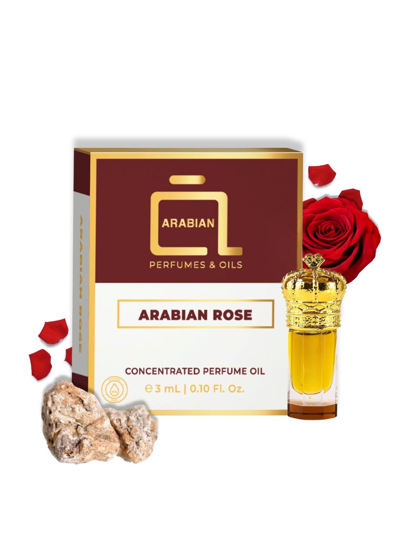 ARABIAN ROSE Perfume Oil for Men and Women 3 ML – ARABIAN PERFUMES AND OILS
